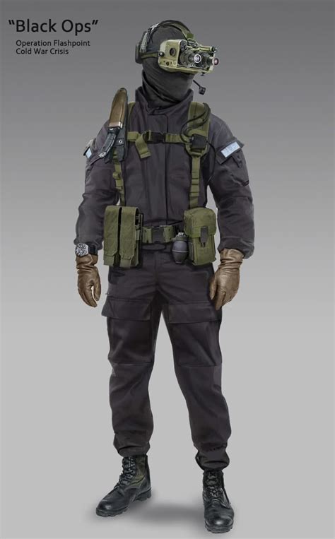 Photobash Practice Zongwei Sneak Suit Modern Soldier Outfit