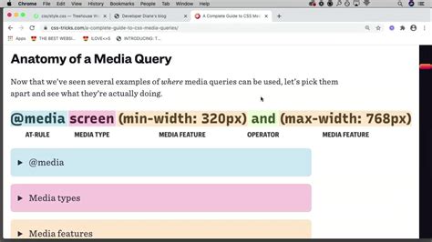 Targeting Media Features How To Css Layout Treehouse