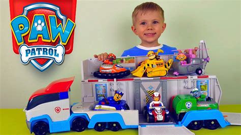 Щенячий Патруль и Патрулевоз - Играем с Даником в Щенячий Патруль. Paw ...