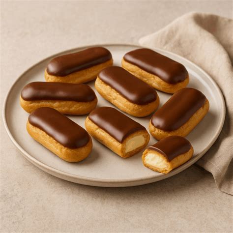 Mini Éclairs Patissier Melkchocolade 60x12 Stuks 720 Stuks Groot