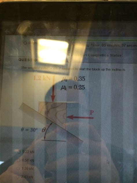 Solved The Smallest Value Of The P Required To Start The Chegg