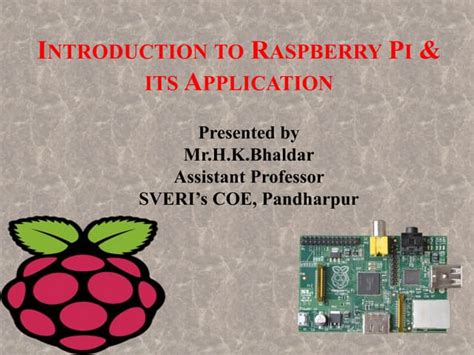 my presentation raspberry pi ppt