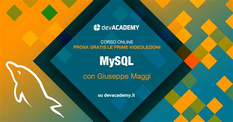 Corso MySQL DevACADEMY