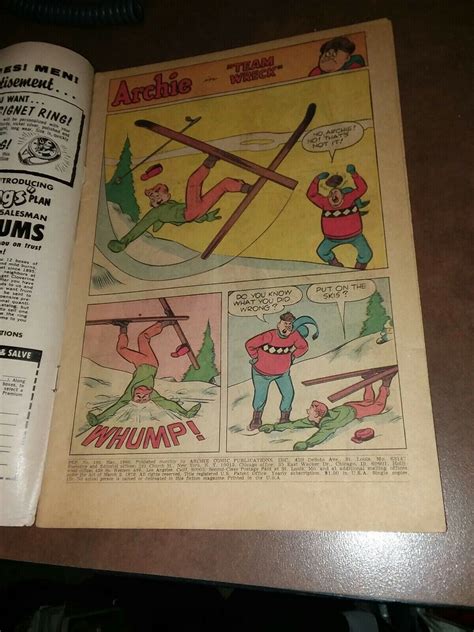 Pep Comics Archie Mlj Silver Age Betty And Veronica Pinup Poster Rare Comic Books