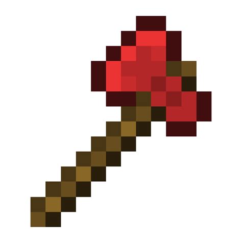 Ruby Axe Item Texture Novaskin