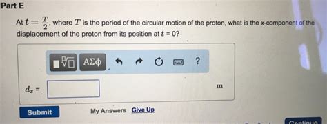 Solved Exercise A Proton Q X C M X Chegg Com
