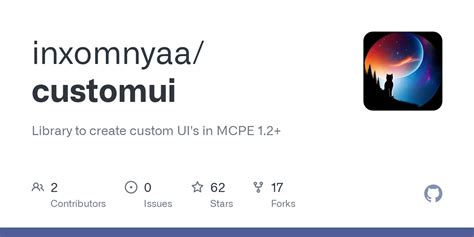 Github Inxomnyaacustomui Library To Create Custom Uis In Mcpe 12