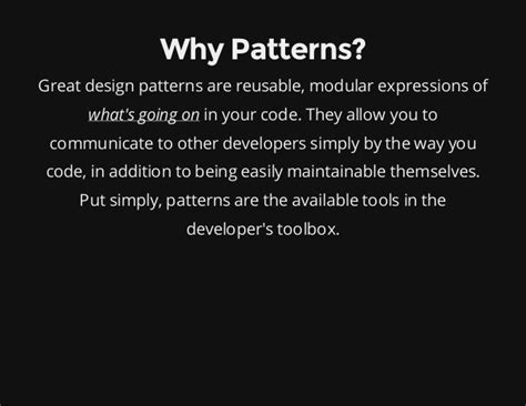 javascript design patterns