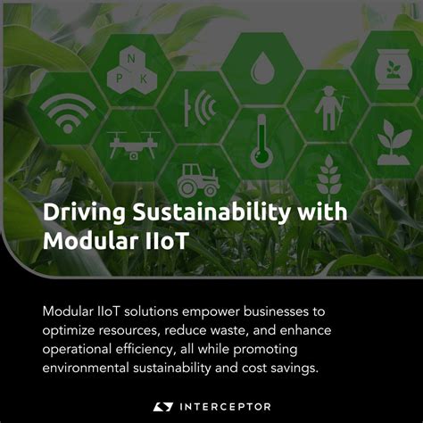 How Modular Iiot Solutions Boost Sustainability Interceptor By