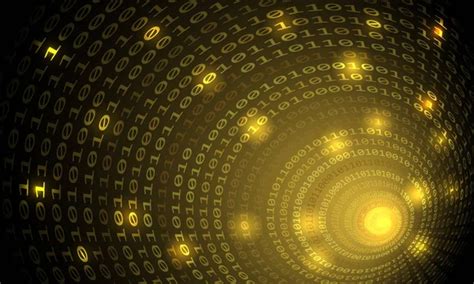 Binary Code Tunnel Vector Background Stock Vector By ©ngaga35 188495453