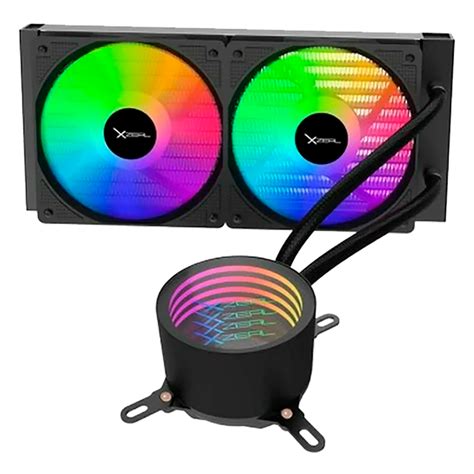 Enfriamiento Liquido Para Cpu Rgb Xzeal Xzco410b In Cómputo Tiendas