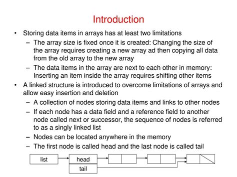 Singly Linked Lists Ppt Download
