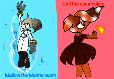 A Sea And Fire Worm By Cupcatthecat On Deviantart