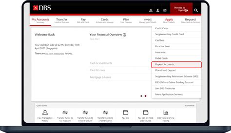open a new bank account with dbs posb dbs singapore