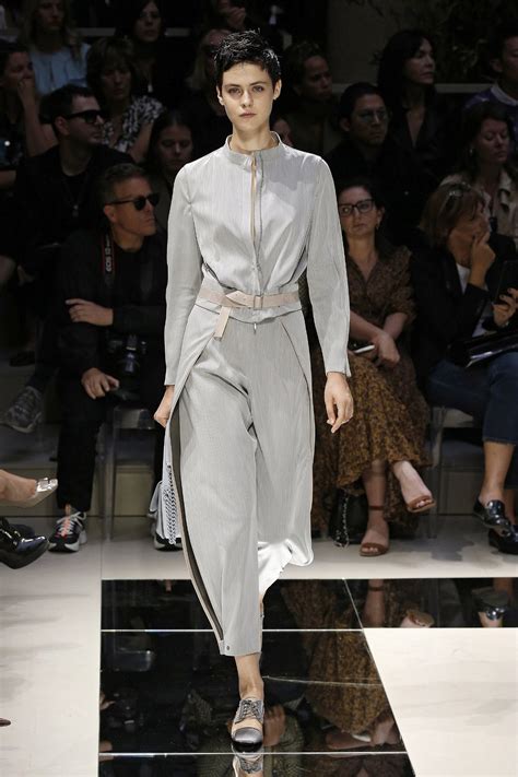 Giorgio Armani Ready To Wear Fashion Show Collection Spring Summer