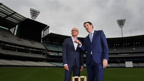 Microsofts Satya Nadella Says Cricket Can Win Staff Back To The Office