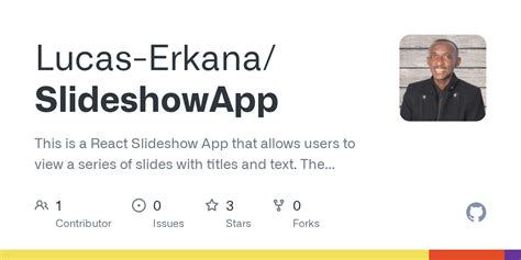 Github Lucas Erkanaslideshowapp This Is A React Slideshow App That