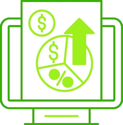 Profit Margin Green Tone Icon 48276318 Vector Art At Vecteezy