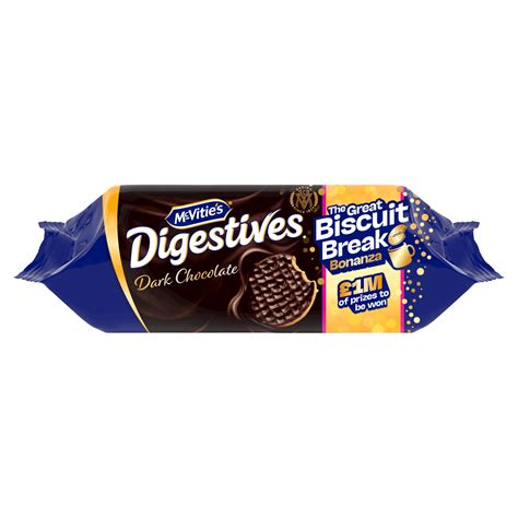 Mcvities Dark Chocolate Digestive Biscuits 266g One Stop