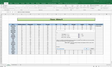 Tuto Excel Et Les Fonctions Conditionnelles Les Fonctions Si Sur