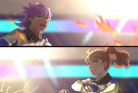 Leon And Sonia Pokemon And More Drawn By Myattamyata Danbooru