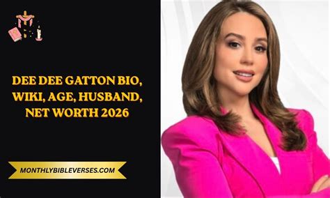 Dee Dee Gatton Bio Wiki Age Husband Net Worth 2026