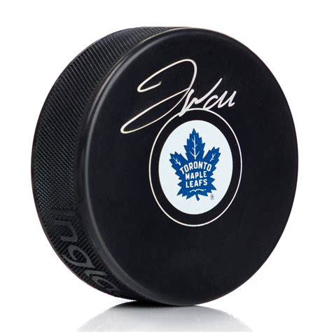 Joseph Woll Autographed Toronto Maple Leafs Hockey Puck Nhl Auctions