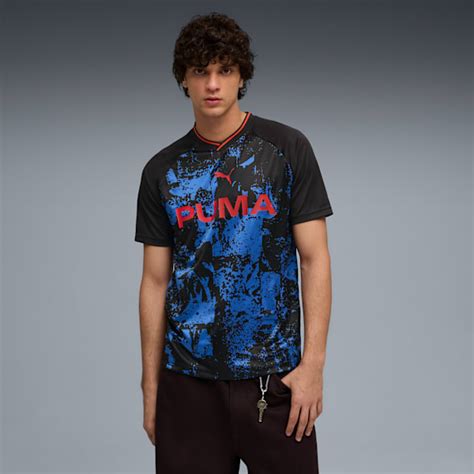 Puma Essentials Mens Patterned Tee Puma