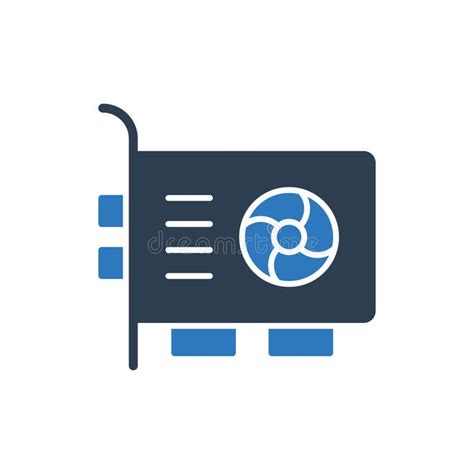 Gpu Graphic Card Icon Stock Illustrations 1906 Gpu Graphic Card Icon