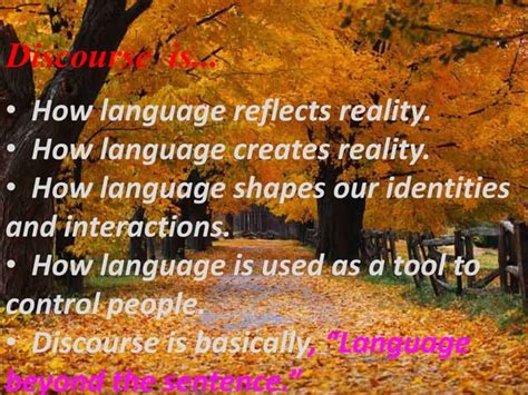 Discourse Analysis Ppt