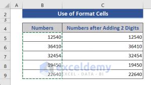 How To Add Digits To A Number In Excel Easy Methods