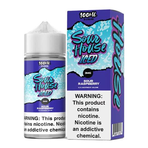 Sour Raspberry By Sour House Iced Vapers Club