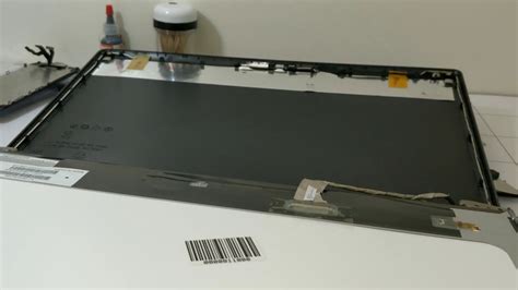 How To Replace Laptop Screen Toshiba Satellite C55d Youtube