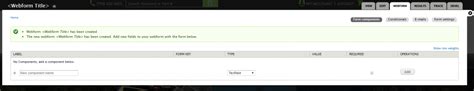 Creating And Working With Webforms Complete Web Solutions Drupal Developer