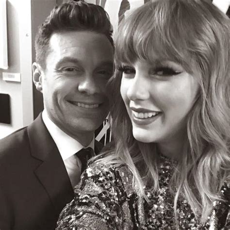 Ryan Seacrest And Taylor Swift Capturing Moments Of