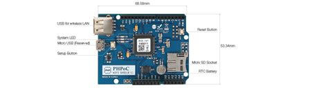 Phpoc Programmable Iot Solution Phpoc Wifi Shield For Arduino