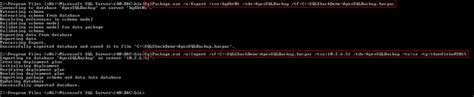 continuous database delivery cd using sql server tools sqlpackage exe