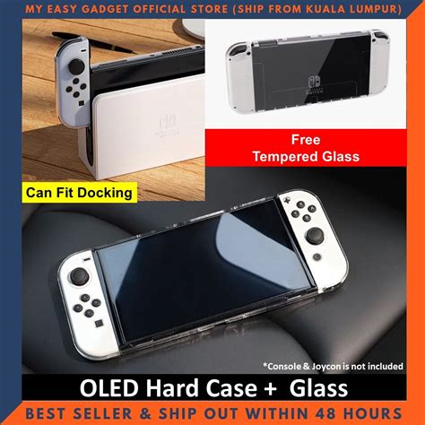 Nintendo Switch Oled V2 Switch Lite Detachable Crystal Clear Hard