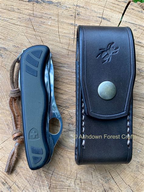 Swiss Army Knife 111mm Belt Pouch Ashdown Forest Crafts