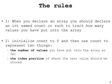 Arrays Ppt Download