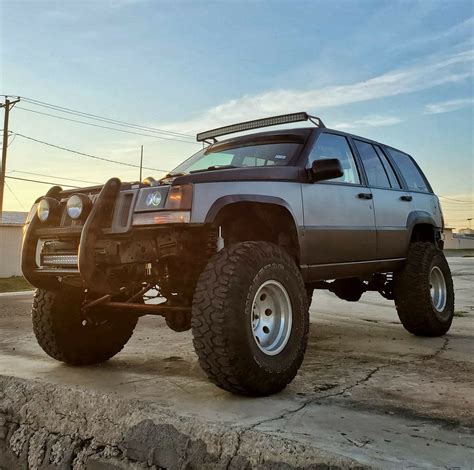 Faros Jeep Grand Cherokee 93 98 Ojos Angel Negro Artofit
