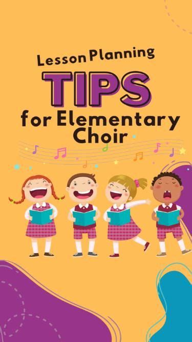 Lesson Planning For Elementary Choir Music Lesson Plans Elementary