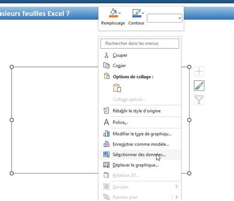 Comment Créer Un Graphique à Partir De Plusieurs Feuilles De Calcul