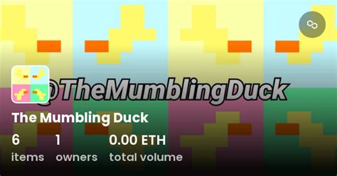 The Mumbling Duck Colección Opensea