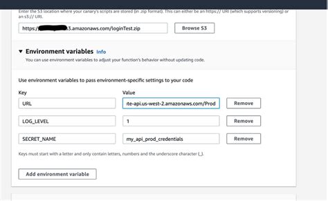 Using Environment Variables With Amazon CloudWatch Synthetics AWS Cloud Operations Blog