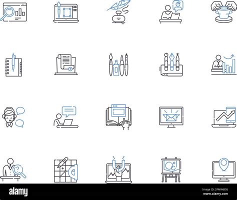 Workshop Outline Icons Collection Workshop Training Seminar