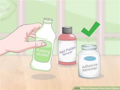 How To Remove Prints From Clothes Steps With Pictures
