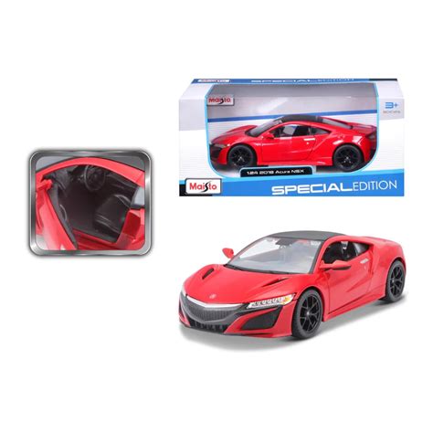 Maisto 2018 Acura Nsx Rojo Tc Soluciones