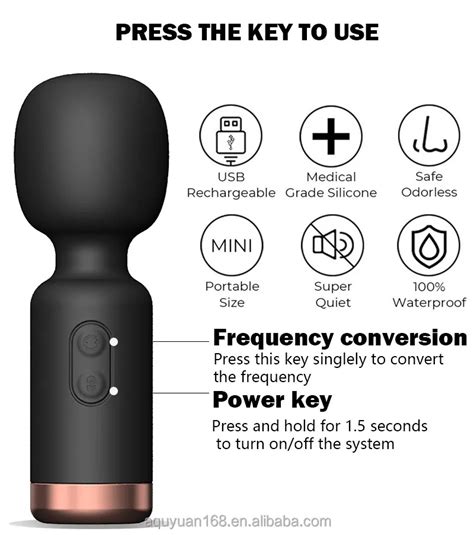 Hot Selling Mini Av Wand Clitoris Vibrator Sex Toy For Woman G Spot Dildo Frequency Vibrator