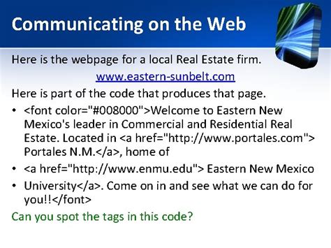 html and java script basics unit one lesson